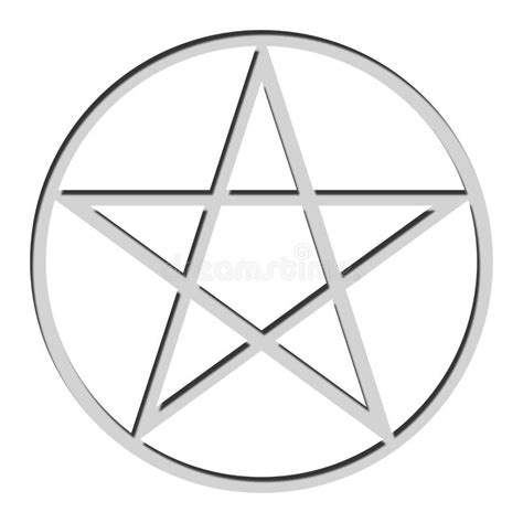 Isolated Pentacle Stock Illustration Illustration Of Religious 35028842