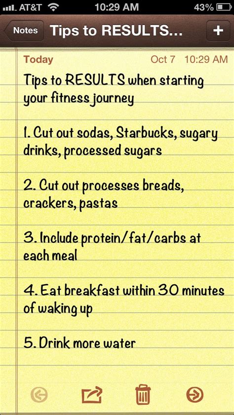5 Tips For A Successful Fitness Journey