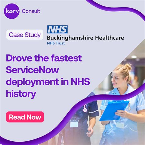 Kerv On Linkedin Drove The Fastest Servicenow Deployment In Nhs History