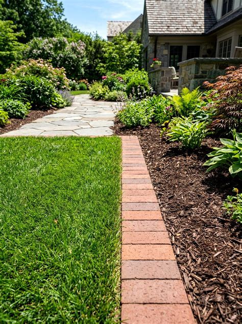 Brick Garden Edging Ideas 30 Neat Borders That Define Your Yard