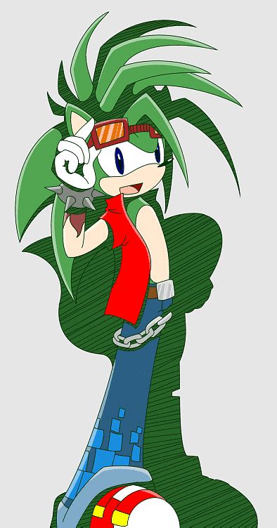 Manic The Hedgehog 3d