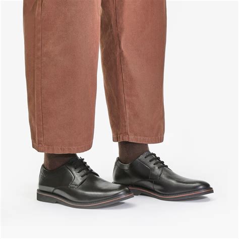 Mens Atticus Lt Lace Black Derby Lace Up Shoes Clarks
