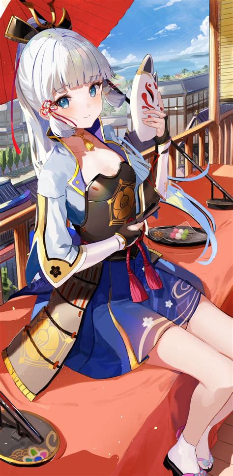 神里绫华 「少し前に描いた神里綾華様貼っておきます 原神」零れいレートのイラスト