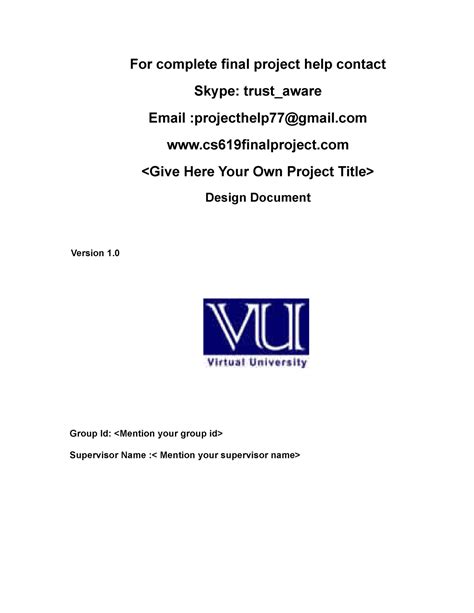Scribd For Complete Final Project Help Contact