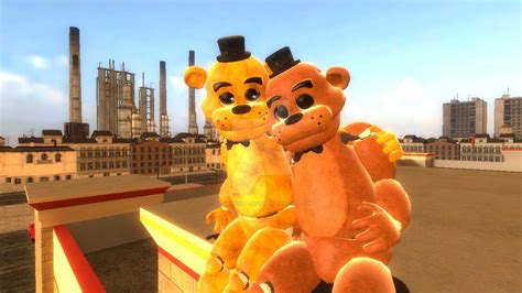 Golden Freddy X Freddy Fazbear By Goldenfazbearsfm On Deviantart