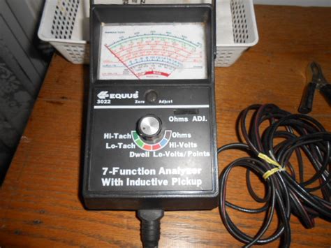 Tune Up Tester 7 Function Analyzer Sold The Hamb