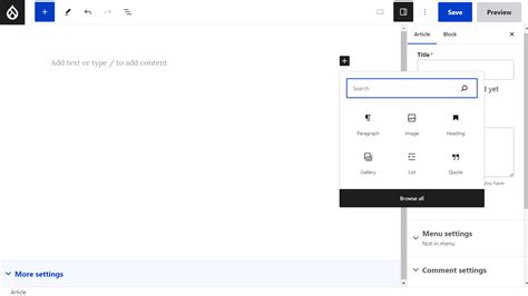 Drupal Gutenberg Editor A Different Approach To Creating Content Pages