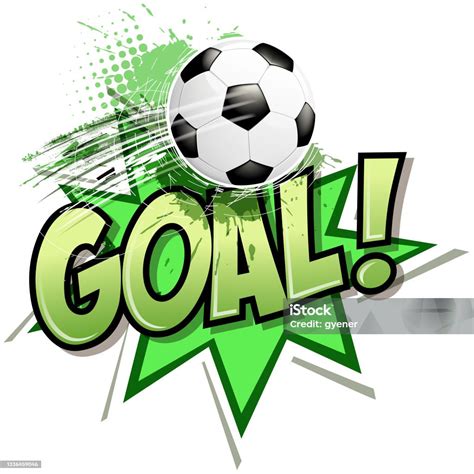 Soccer Exploding Goal Stock Illustration Download Image Now
