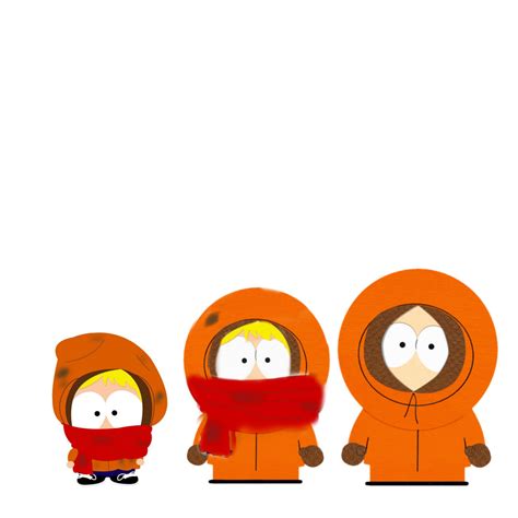 Here All Age Range Of Stan Kyle Cartman Kenny Butters From 5 To 10