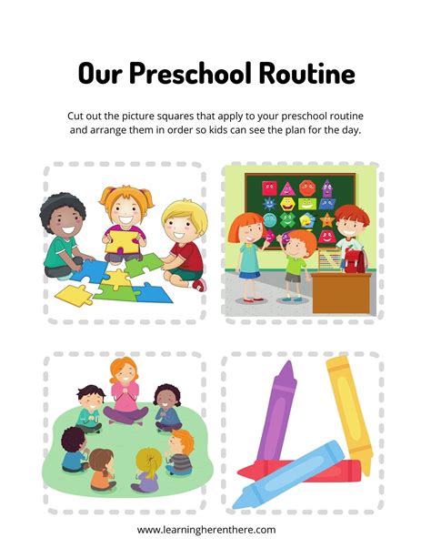 Our Homeschool Preschool Routine — Learning Here And There