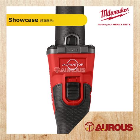 Milwaukee M18 Fuel Variable Speed Braking Die Grinder With Lock On