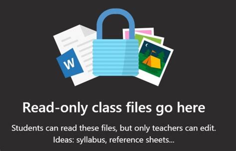Read Only Class Materials In Teams For Education Teamsrocks