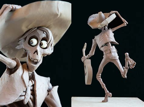 Pixar Character Design Clay
