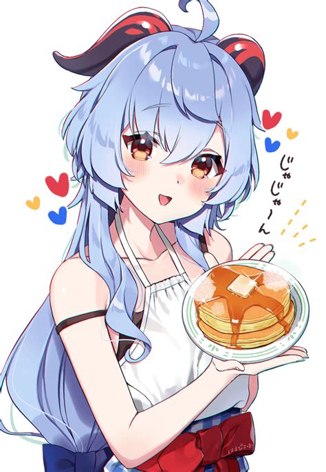 Ganyu And Pancakes [genshin Impact] R Awwnime