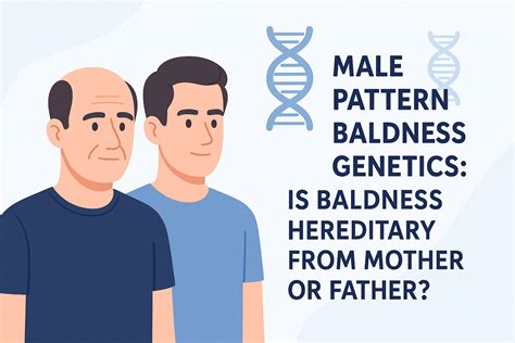 Male Pattern Baldness Genetics Is Hair Loss Hereditary From Mom Or Dad