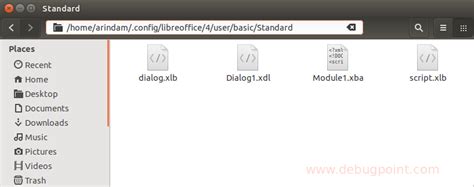 LibreOffice Macro Organization