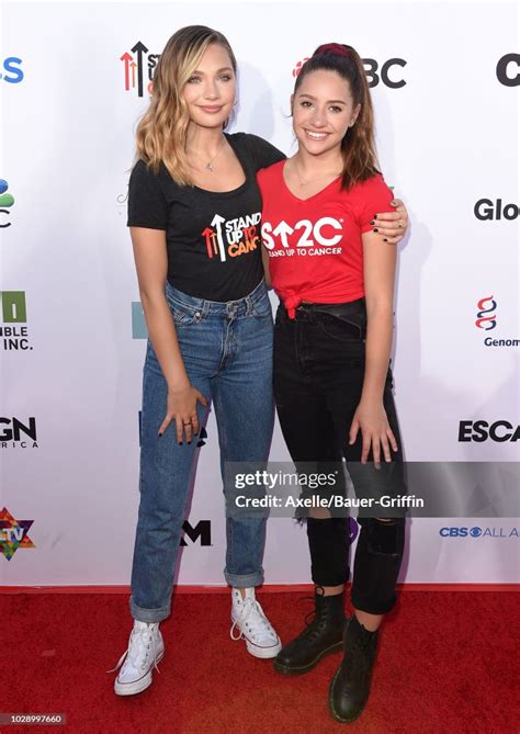 Maddie Ziegler And Mackenzie Ziegler Attend The Sixth Biennial Stand