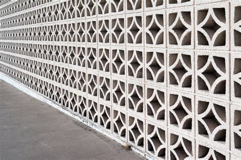 Decorative Concrete Block Wall