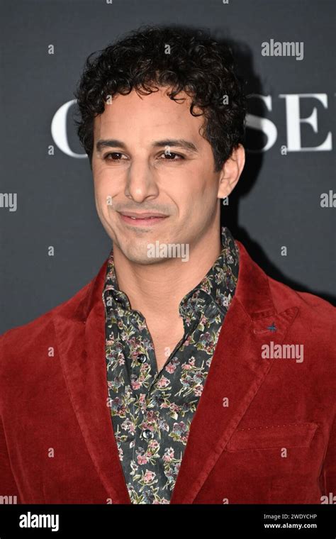 London Uk 22nd Jan 2024 Alaa Safi Attends The Global Premiere Of
