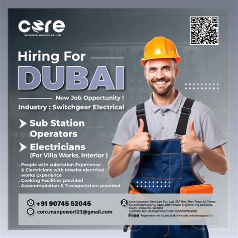 Core Intertech Services Pvt Ltd On Linkedin Hiring For Dubai