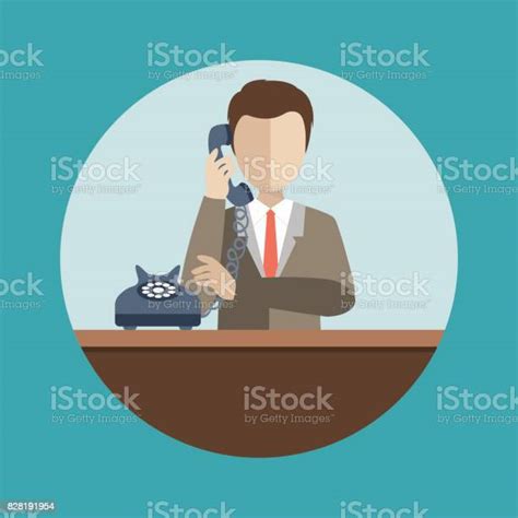 지원 서비스 개념입니다 사무실에서 기술 지원 보조입니다 평면 벡터 일러스트입니다 고객에 대한 스톡 벡터 아트 및 기타 이미지