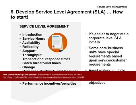 Implementing Service Level Management Slm Ppt 31 Slide Powerpoint