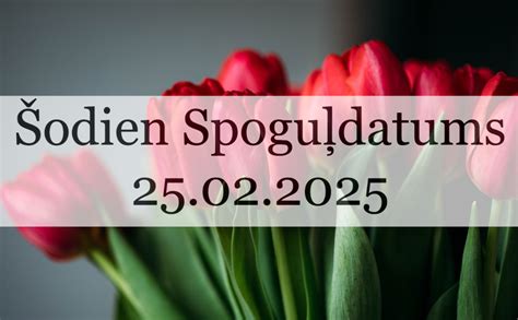 Spoguļdatums 25022025 Kas Jums Jāzina Un Ko Nedrīkst Palaist Garām