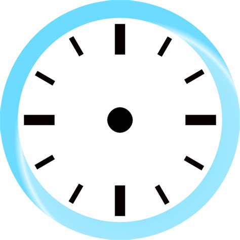 Analog Clock Face Template Clipart Best