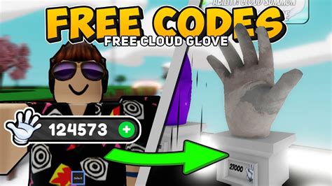 All Free Cloud Gloves And Slaps [new Update] Working Codes In Roblox