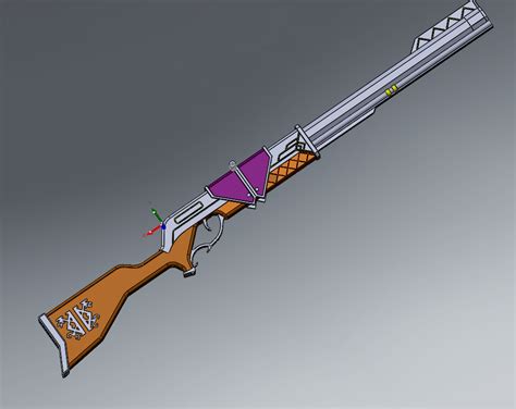 3d File Caytlins Shotgun Arcane・3d Printable Model To Download・cults