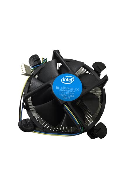 Intel Socket Lga 1150 1155 1156 4 Pin Cpu Heatsink Cooling Fan E97379