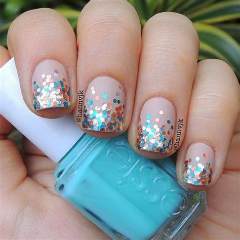 100 Cute And Easy Glitter Nail Designs Ideas To Rock This Year