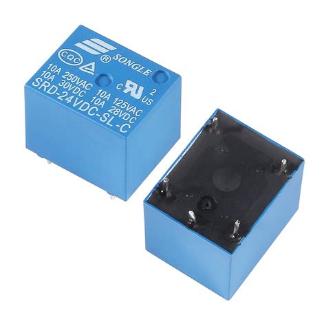 Jual Srd 24vdc Sl C Relay Switch 24v Dc 5 Pin 5p Pcb 10a 250v Ac Songle