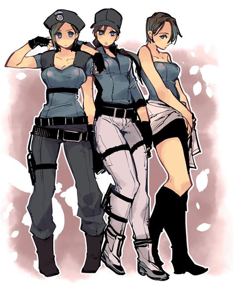 Jill Valentine Resident Evil And More Drawn By Raven Croow Danbooru