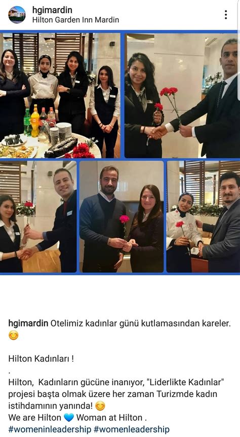 Womanathilton Hiltongardeninnmardin Womeninleadership Sevinc Cinar