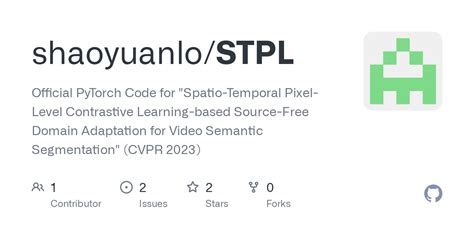Github Shaoyuanlostpl Official Pytorch Code For Spatio Temporal