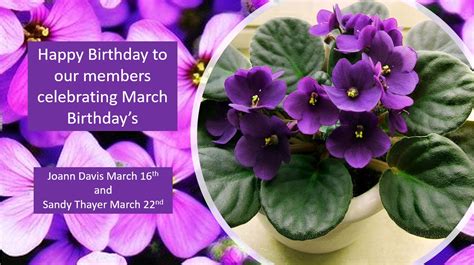 Its Time To Celebrate Our March Member Birthdays Joann Davis 3 16 And Sandy Thayer Sigma