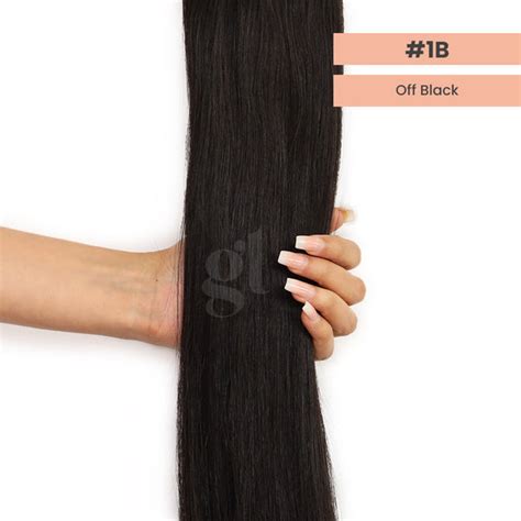 Silicone Nano Tip 1g 18inch Pure 50 Strands Gl Hair Extensions