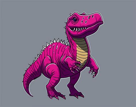 Premium Vector Tyrannosaurus Rex Dinosaur Vector
