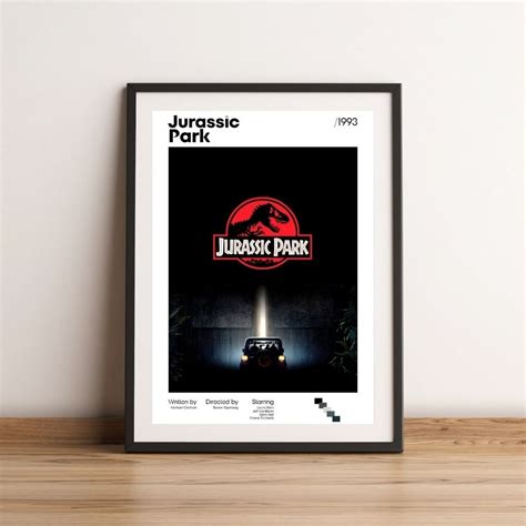 Jurassic Park Movie Poster Jurassic Park Poster Print Jurassic Park