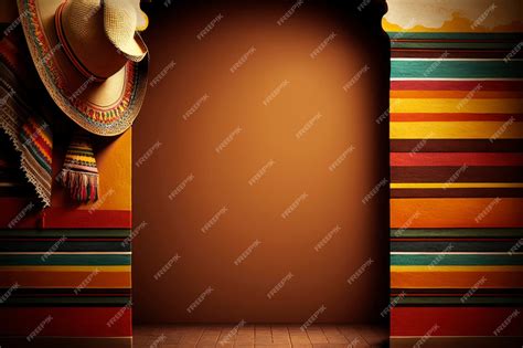 Premium Ai Image Hispanic Background Copy Space