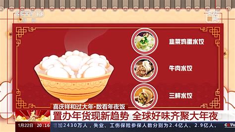 数看年夜饭：置办年货现新趋势 全球好味齐聚大年夜界面新闻 · 中国