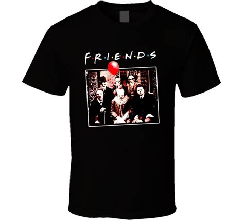 Horror Friends Pennywise Michael Myers Jason Voorhees Halloween T Shirt Michael Myers And