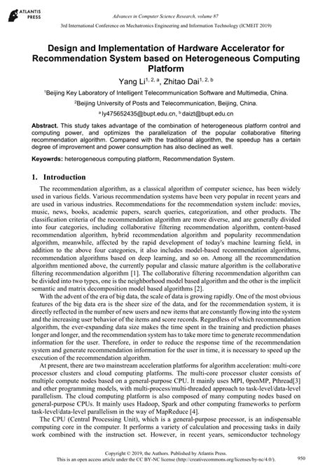 Pdf Design And Implementation Of Hardware Accelerator For
