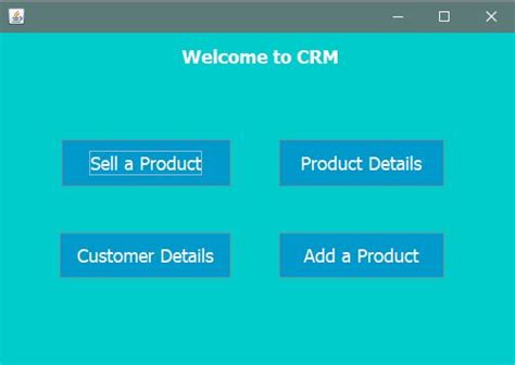Customer Relationship Management CRM System Project In Java With Source Code And Report