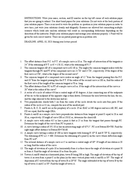 midterm problem set download free pdf triangle circle