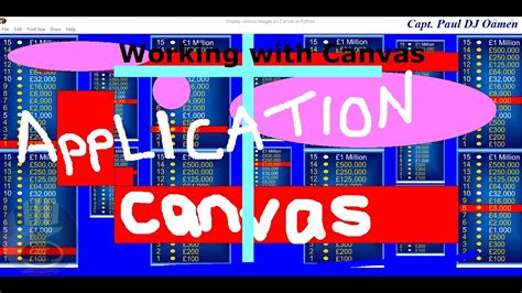 How To Create A Complete Application Using Canvas In Python Part 1 Of