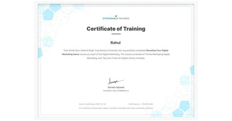 Rahul Rohilla On Linkedin Successfully Completed The Elevating Your