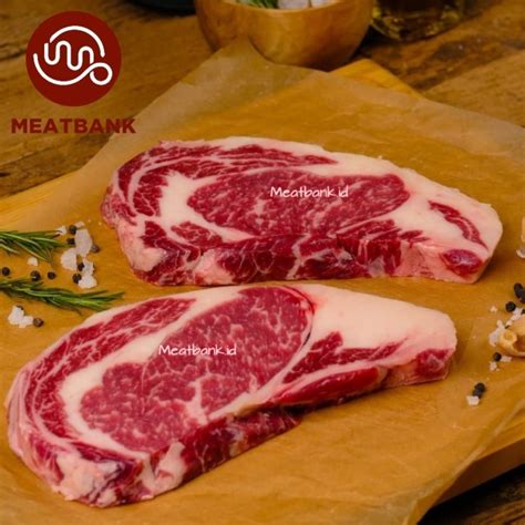 Jual Meatbank Us Prime Ribeye Angus Beef Steak Daging Sapi Wagyu Rib