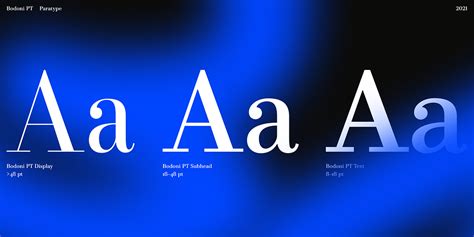 Bodoni Pt Font